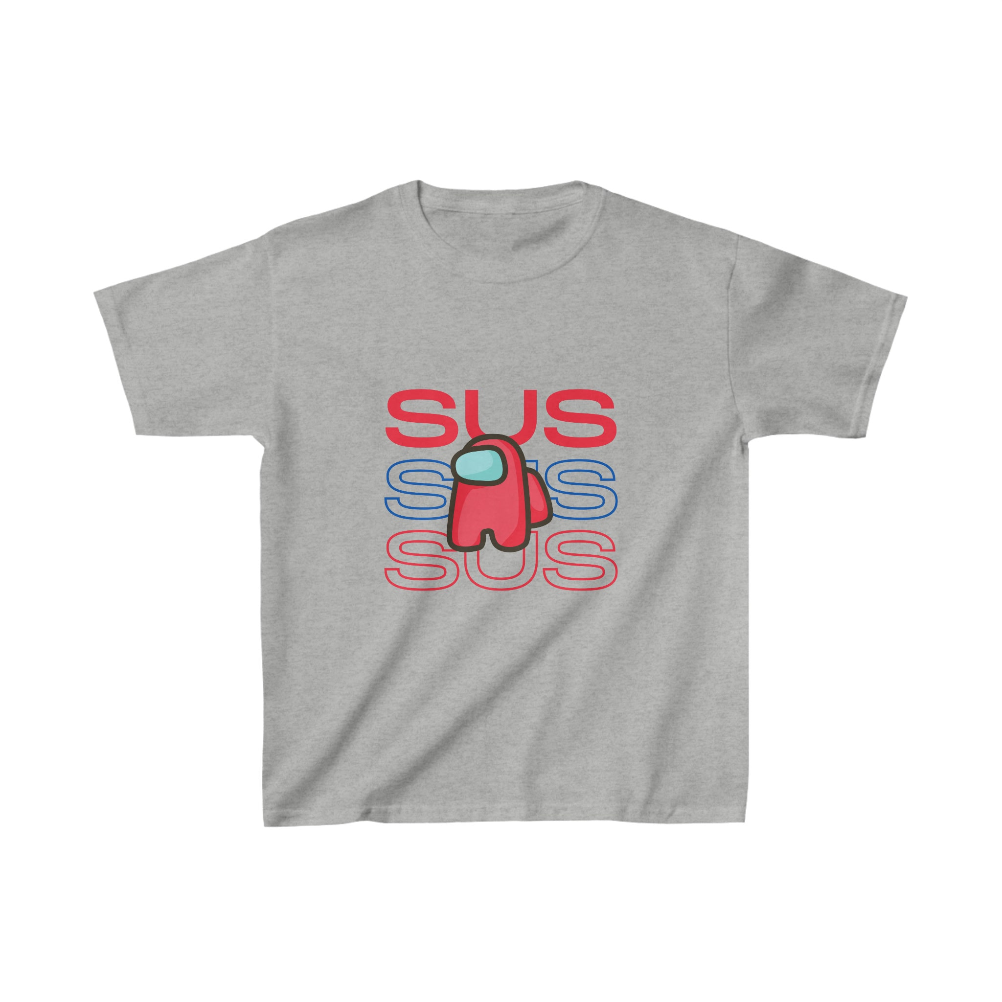 Among Us Sus Kids Heavy Cotton Tee - Etsy