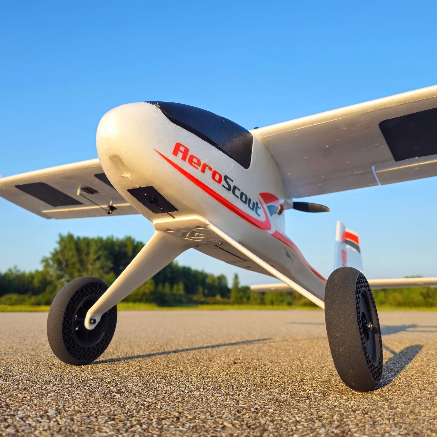 Aeroscout Tail Dragger Conversion Kit: Timberscout Mod, RC Plane ...