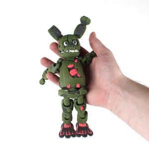 Springtrap - FNAF - Full Color Articulating Action Figure Sensory Toy ...