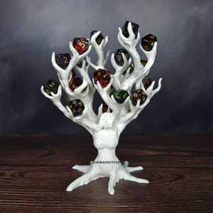 Dice Tree Goddess: Tabletop RPG Dice Display, DND Gift - Etsy