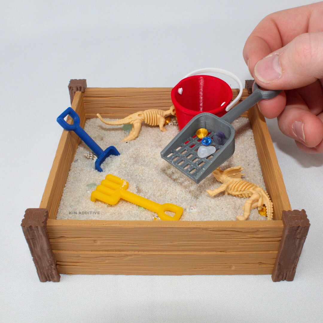 Mini Zen Garden Sandbox: Sensory Toy With Tools, Sand, and Accessories ...