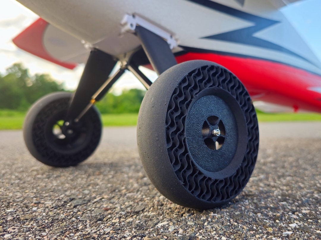 KIN Next Gen Wheels - Airless Tires - Bush Style - Compatible With E ...