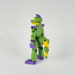 Glamrock Monty/montgomery Gator - FNAF - Full Color Articulating Action ...