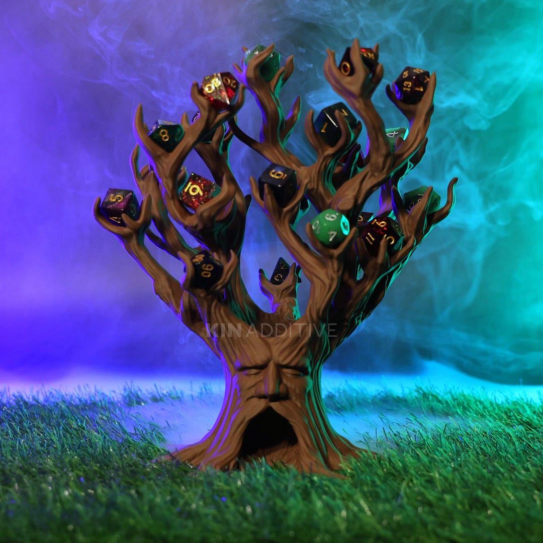 Treant Dice Tree & Dice Tower: Tabletop RPG Accessory - Etsy