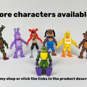 Springtrap - FNAF - Full Color Articulating Action Figure Sensory Toy ...