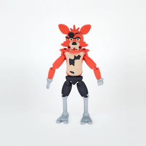 Foxy - FNAF - Full Color Articulating Action Figure, Five Nights at ...