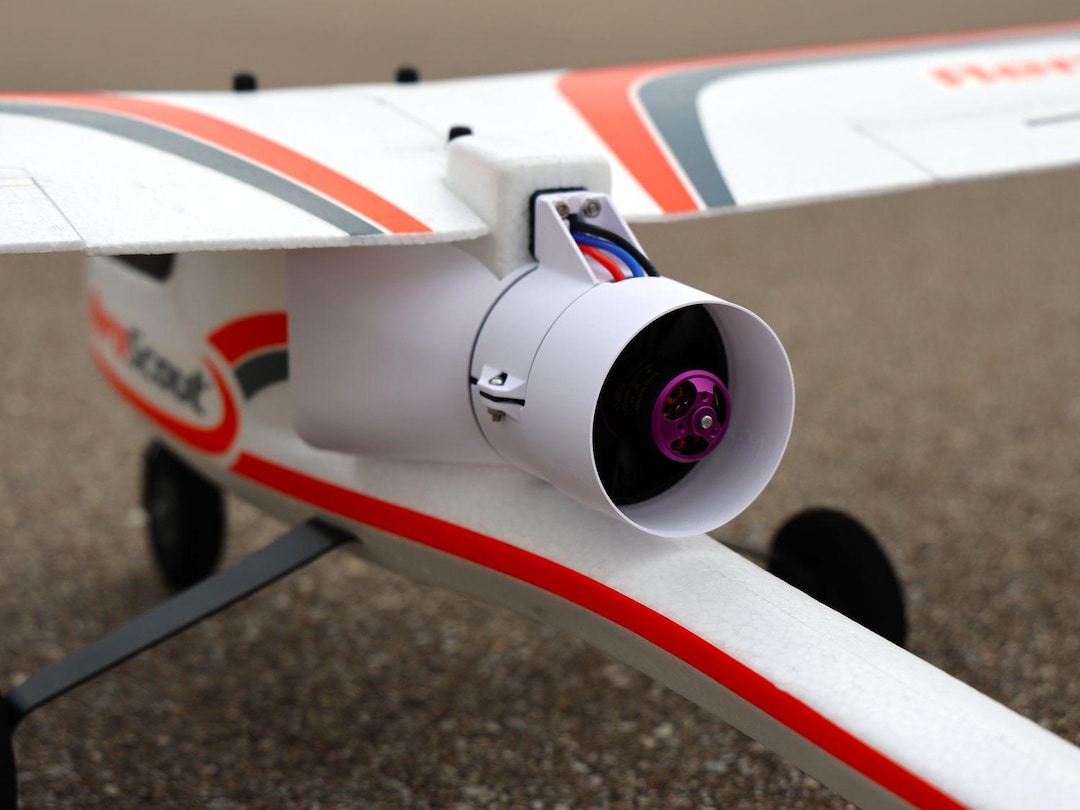 Aeroscout Jet Trainer: 64mm EDF Mounting Kit | RC Airplanes, RC Plane ...