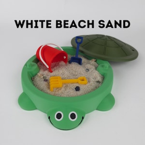 Mini Turtle Sandbox – 90s Nostalgia Desktop Zen Garden With Tools (4.5 ...