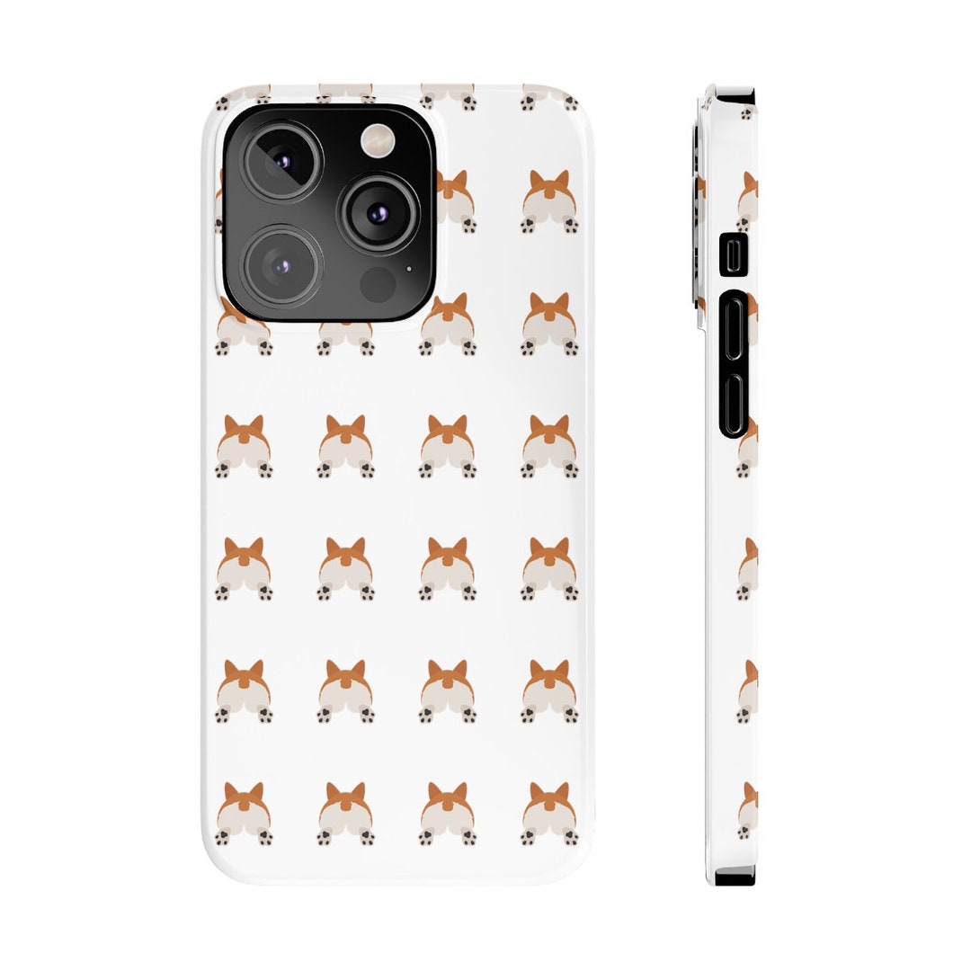 Iphone/pro/max Case, Corgi Butt, Tough Cases, Dog Lover, Gift for Dog ...