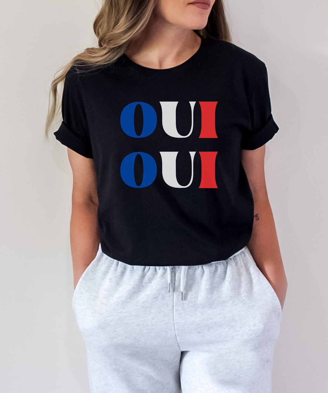 Shirt "oui, Oui", Funny French Saying, French Lover Shirt, Gift for ...