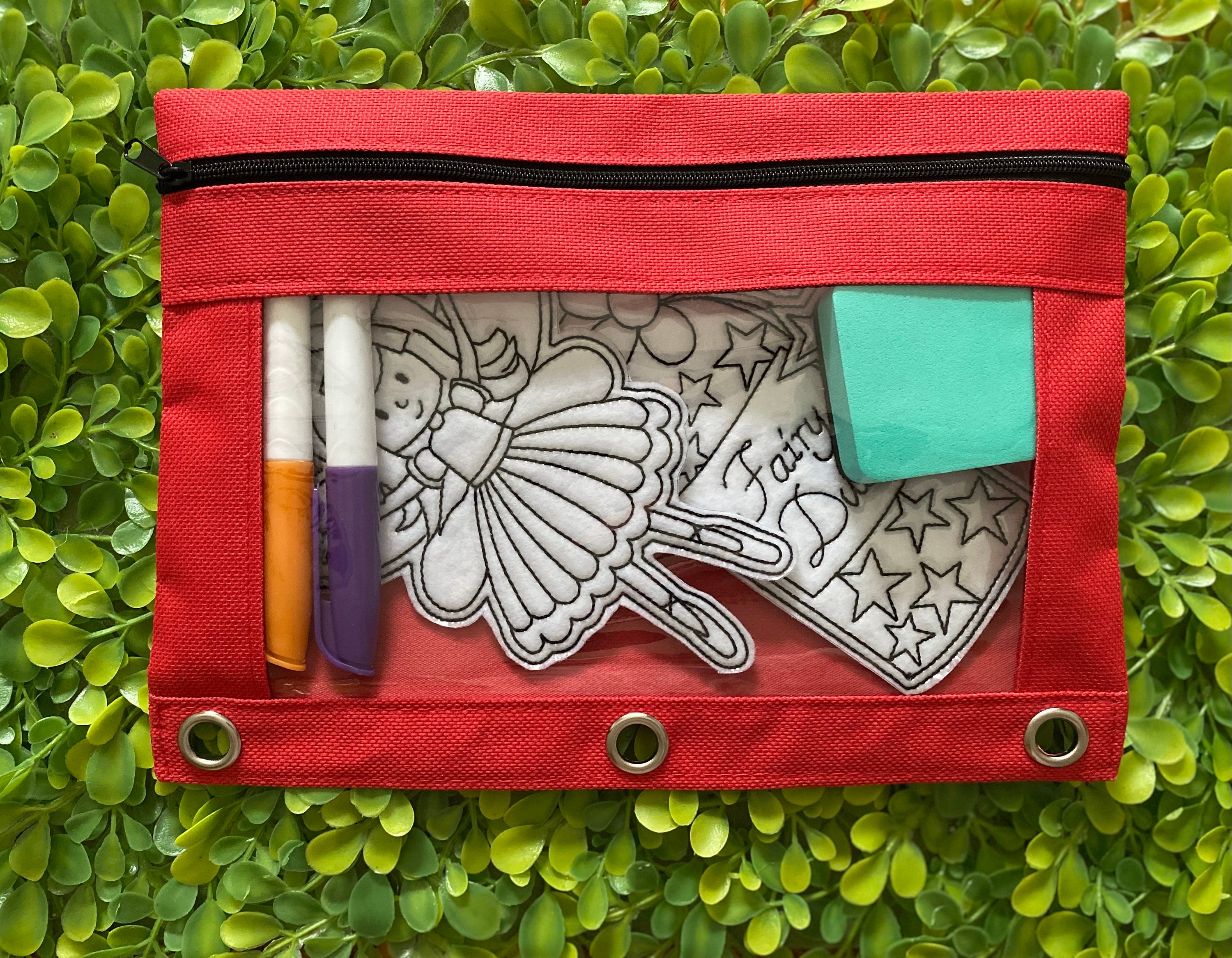 Reusable Flat Fairy 2 Coloring Pal Activity Kit - Coloring Dolls ...