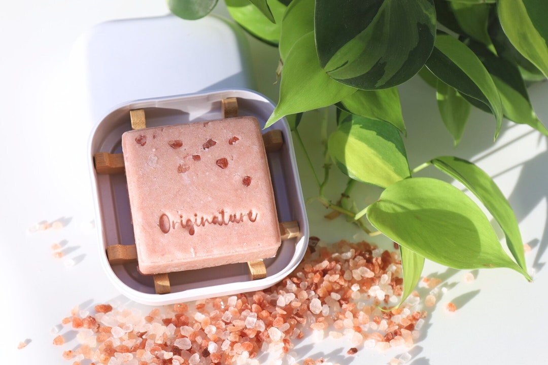 Eco Soap Box With Lid Portable Shampoo Bar Container Bamboo Soap Dish ...