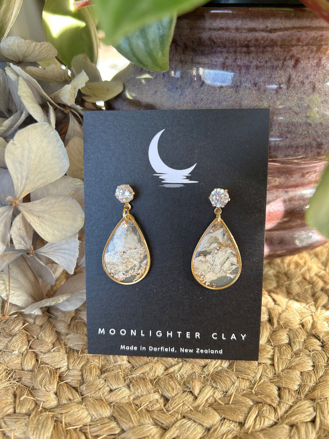 COSMO Polymer Clay Design Inlay Into a Stainless Steel - Etsy