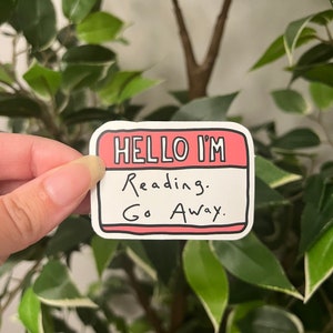 Reading Book Sticker Mystery Pack, Random Book Nook Die Cut Stickers ...