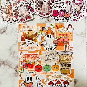 Kindle Insert for Clear Case, Fall Book Theme, Kindle Skin, Bookish ...