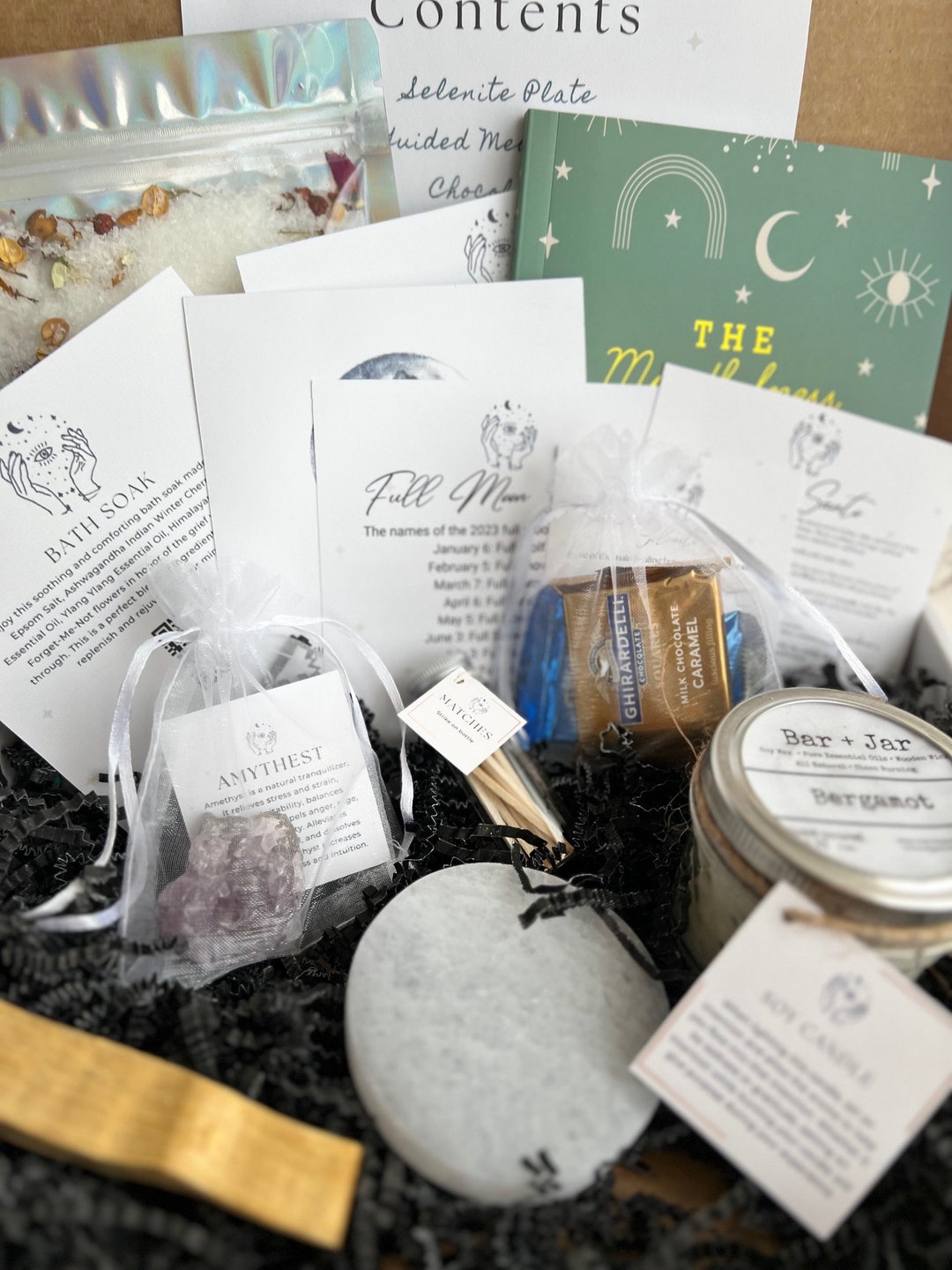 Full Moon Gift Box Ritual Intension Setting Full Moon Ritual Full Moon ...