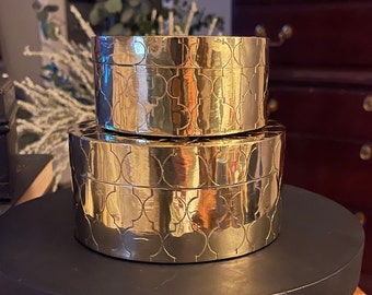 Antique Italian Solid Brass Long Box - Etsy