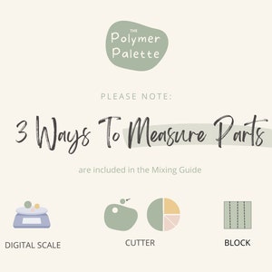 Polymer Clay Color Recipes, Sculpey Premo Gray Palette, Recipe Cards ...