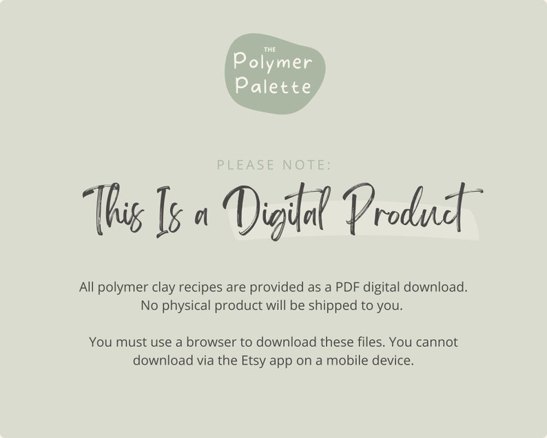 Polymer Clay Color Recipes: Boho Earth Tones, Sculpey Premo (digital ...