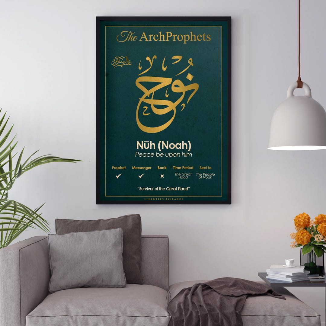 Islamic Arch Prophets Posters - Collection of 5 - Etsy