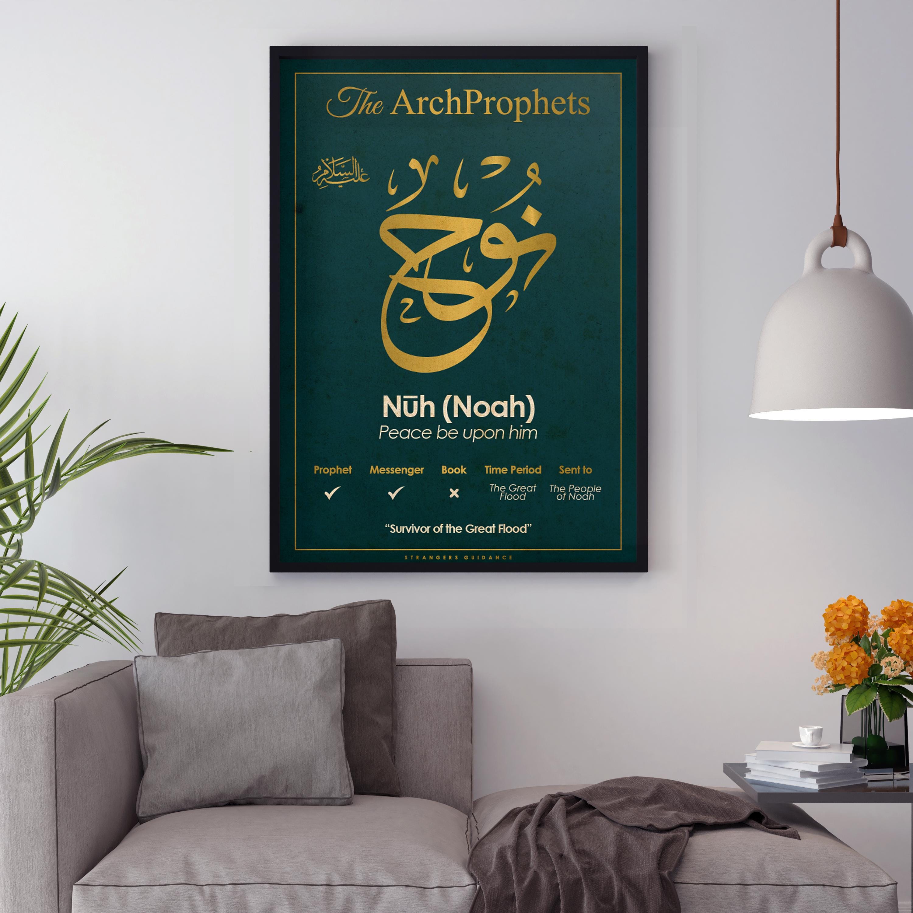Islamic Arch Prophets Posters - Collection of 5 - Etsy