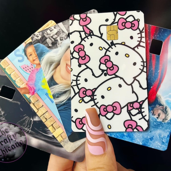 Custom Credit Card Skins - Etsy