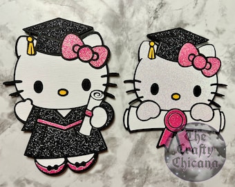 Graduation Hello Kitty Topper BACK IN STOCK - Etsy