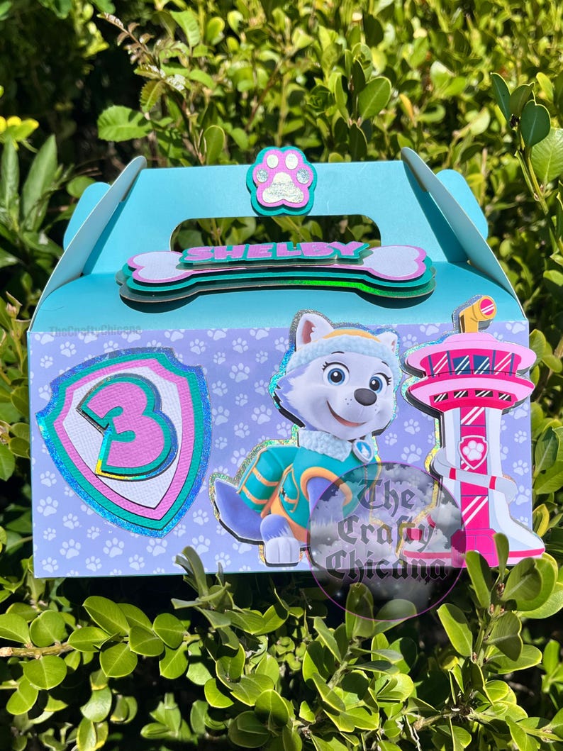 Pup Gable Boxes (party Boxes) - Etsy