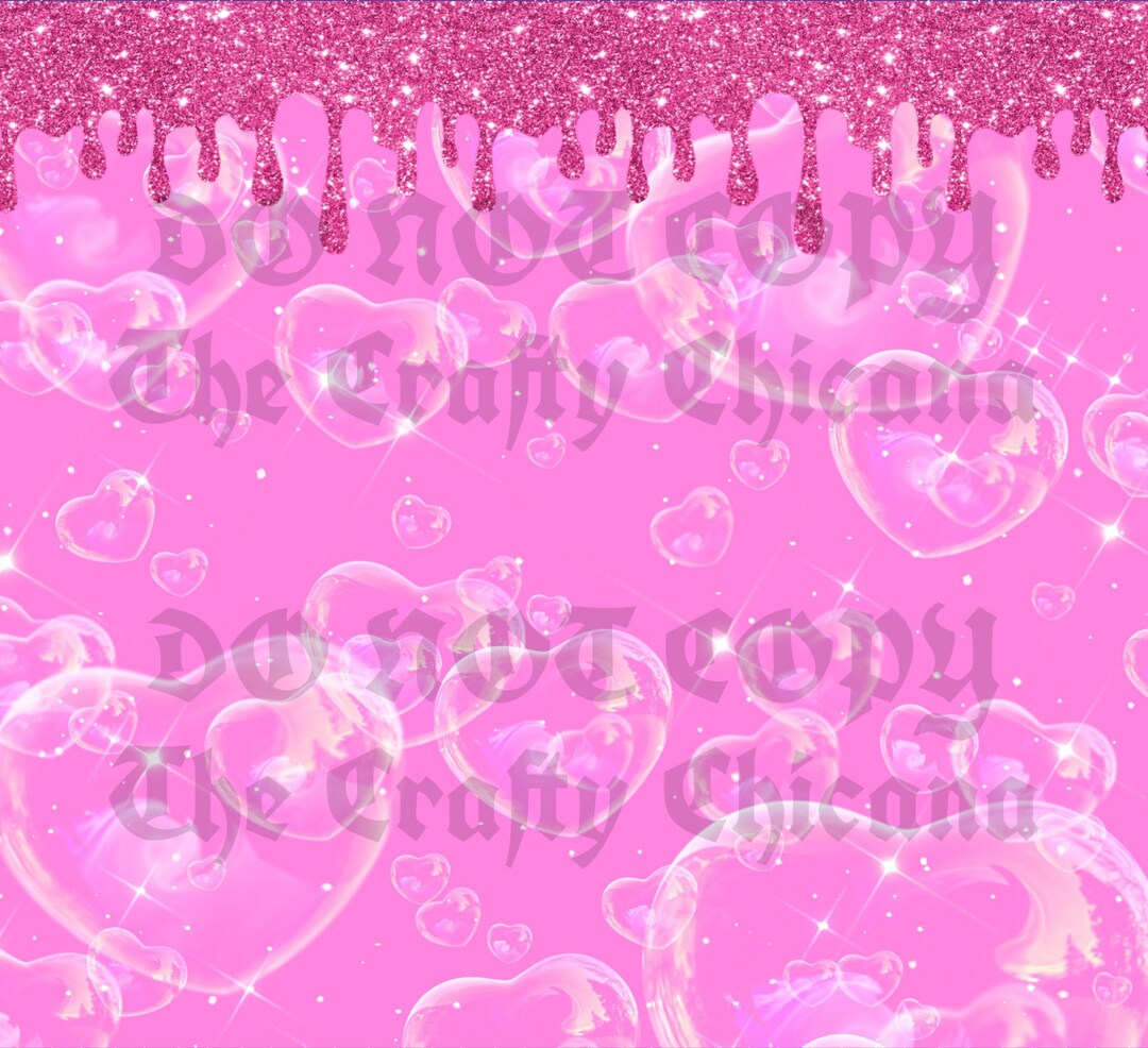 90s Heart Background - 20oz Tumbler Wrap - Etsy