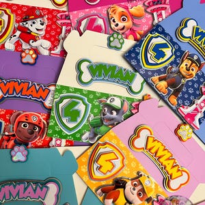 Pup Gable Boxes (party Boxes) - Etsy