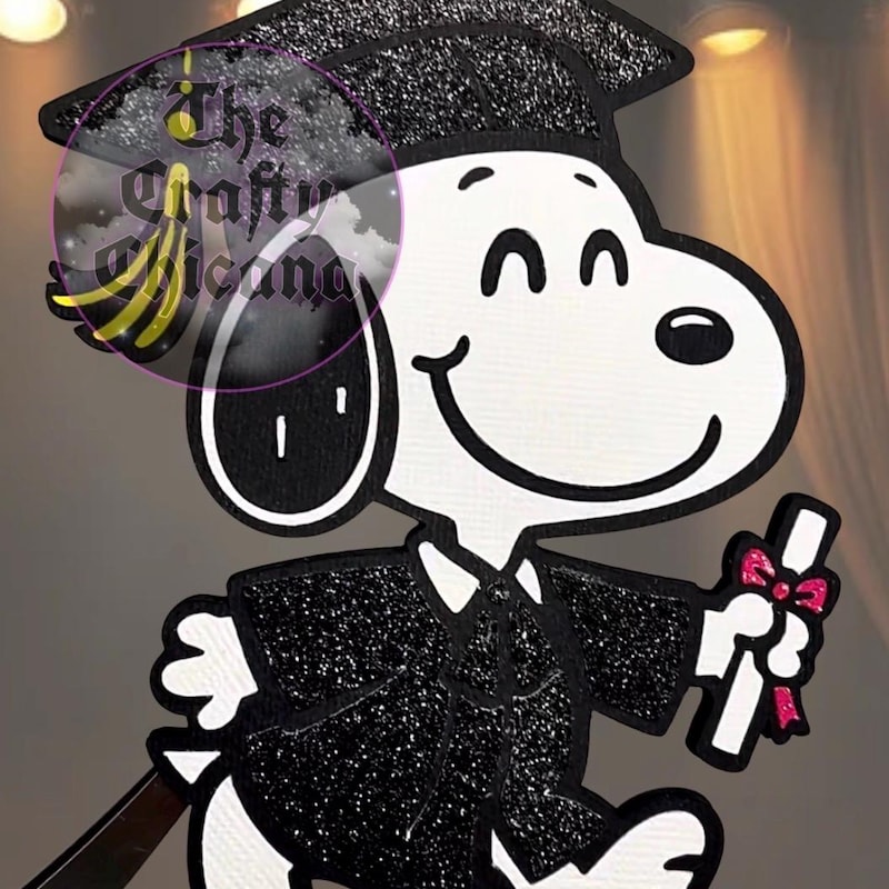 Snoopy Graduation Cap - Etsy
