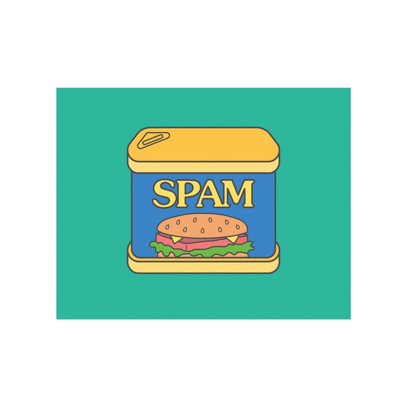 SPAM Can Art Print, Hawaii Kitchen Decor (digital Download) - Etsy