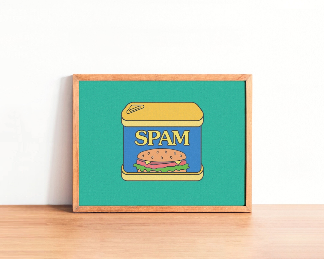 Spam Can Giclée Art Print, Retro Hawaii Food Poster - Etsy
