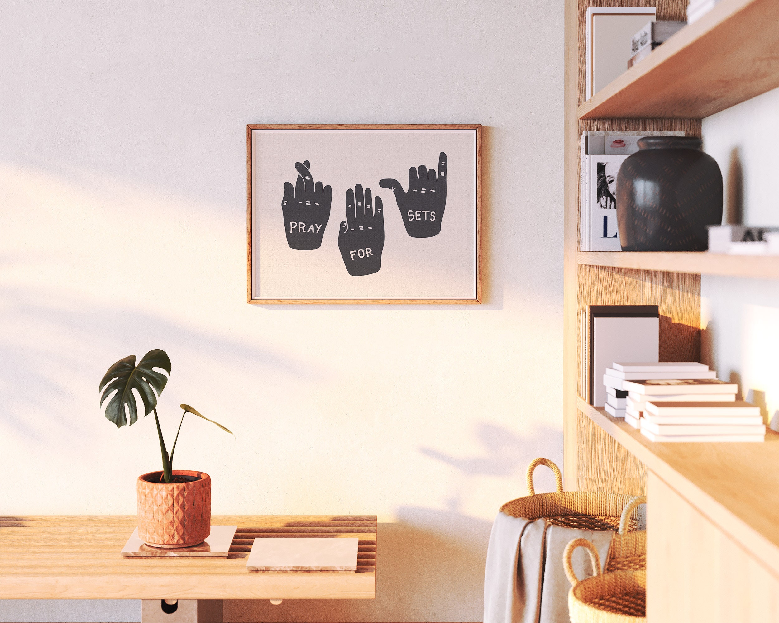 Shaka Wall Art Shaka Hand Gesture Hang Loose Surf Art Hang Ten Hawaii ...