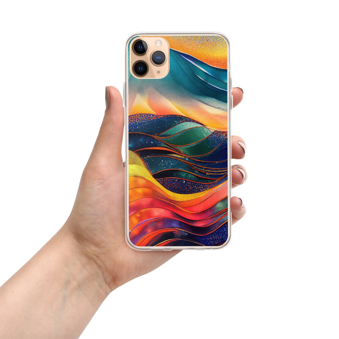 Sunset Abstract iPhone Case/artist Gift/art Lovers - Etsy