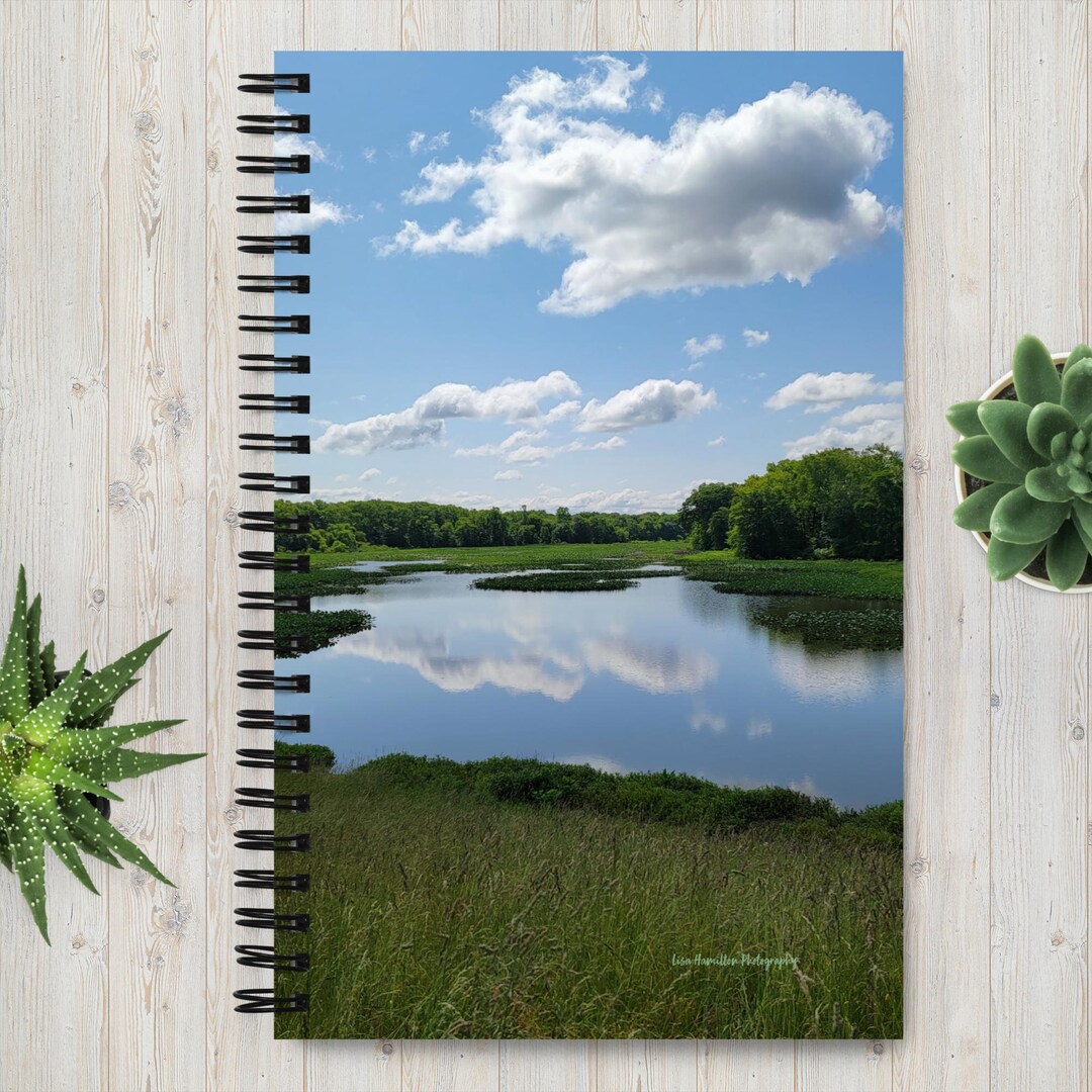 By the Water Spiral Notebook/journal With Photo - Etsy