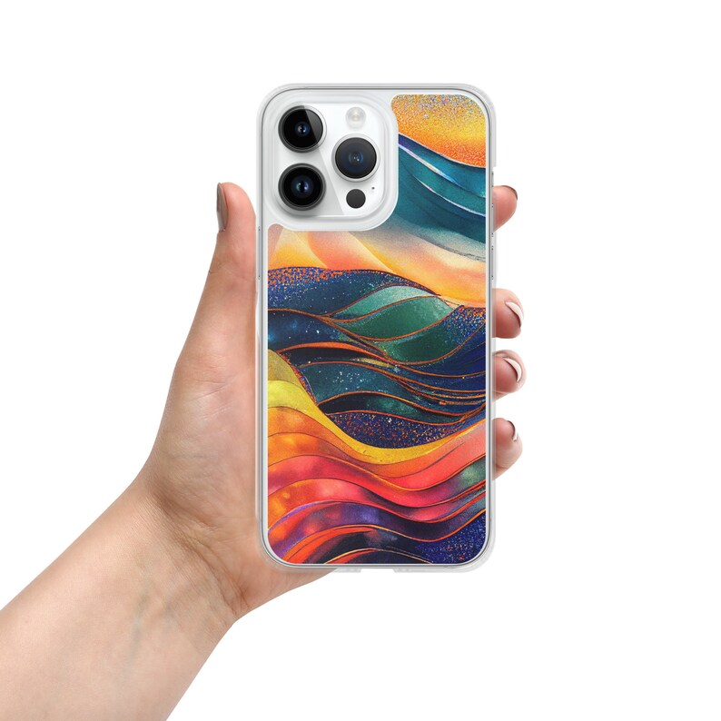 Sunset Abstract iPhone Case/artist Gift/art Lovers - Etsy