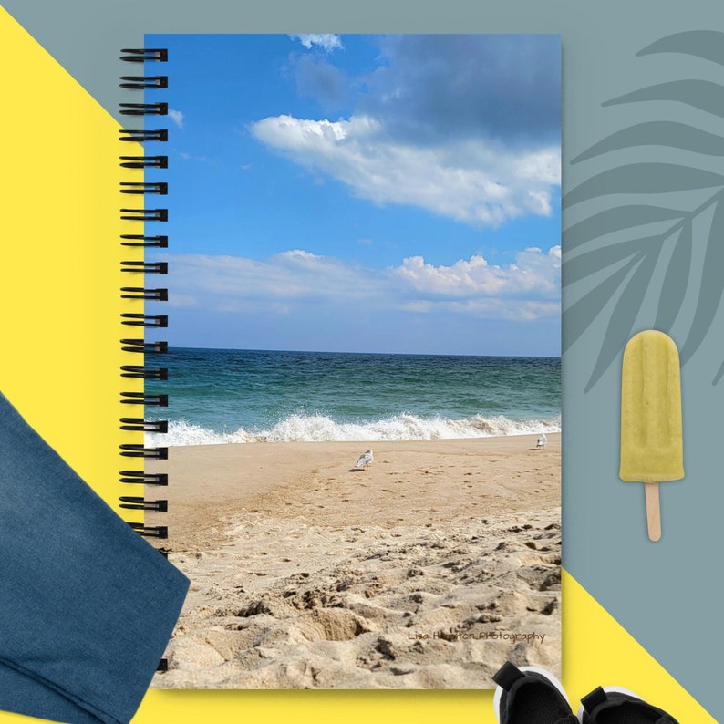 Ocean Spiral Notebook/ Sea Lovers/ Ocean Lovers/ Beach Lovers - Etsy