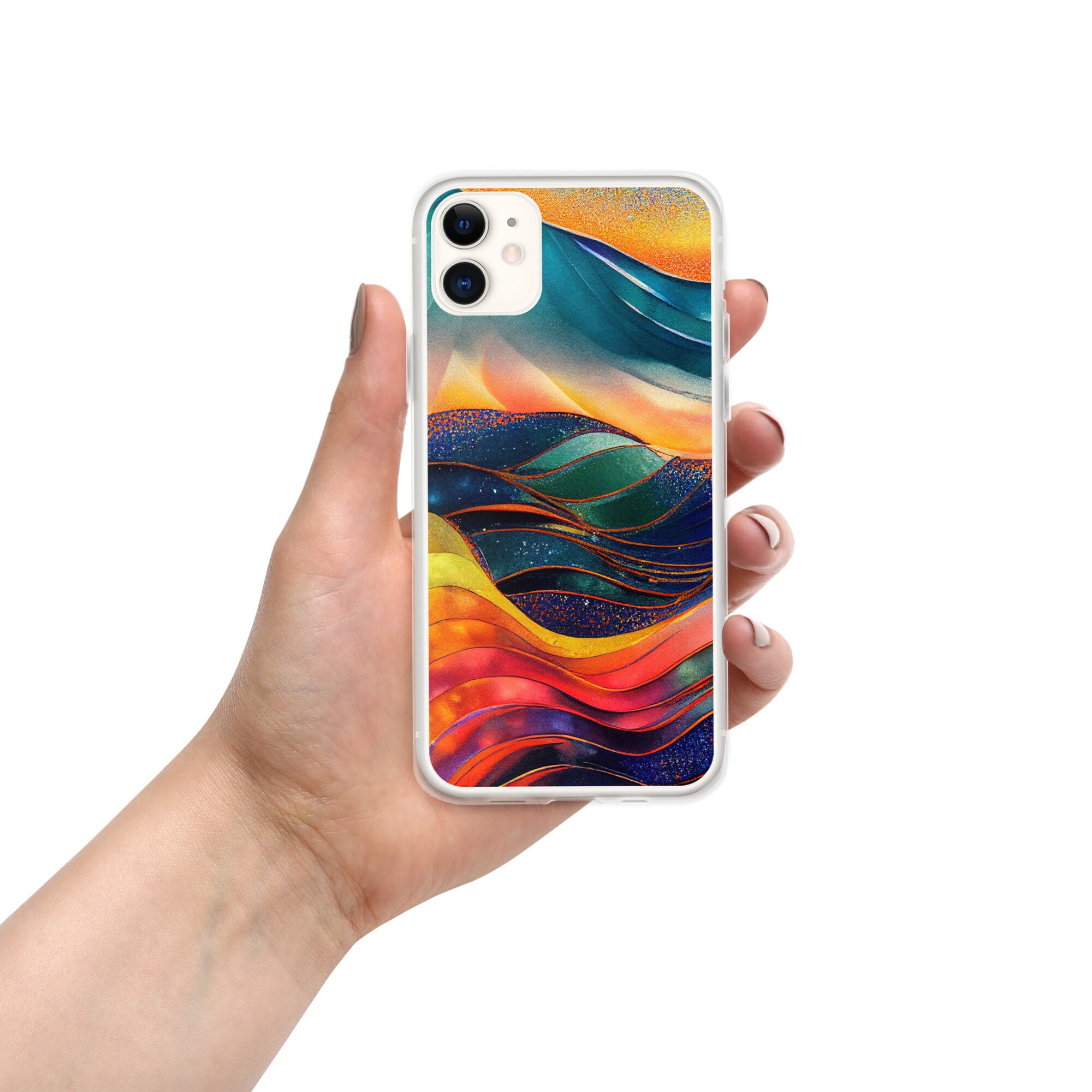 Sunset Abstract iPhone Case/artist Gift/art Lovers - Etsy