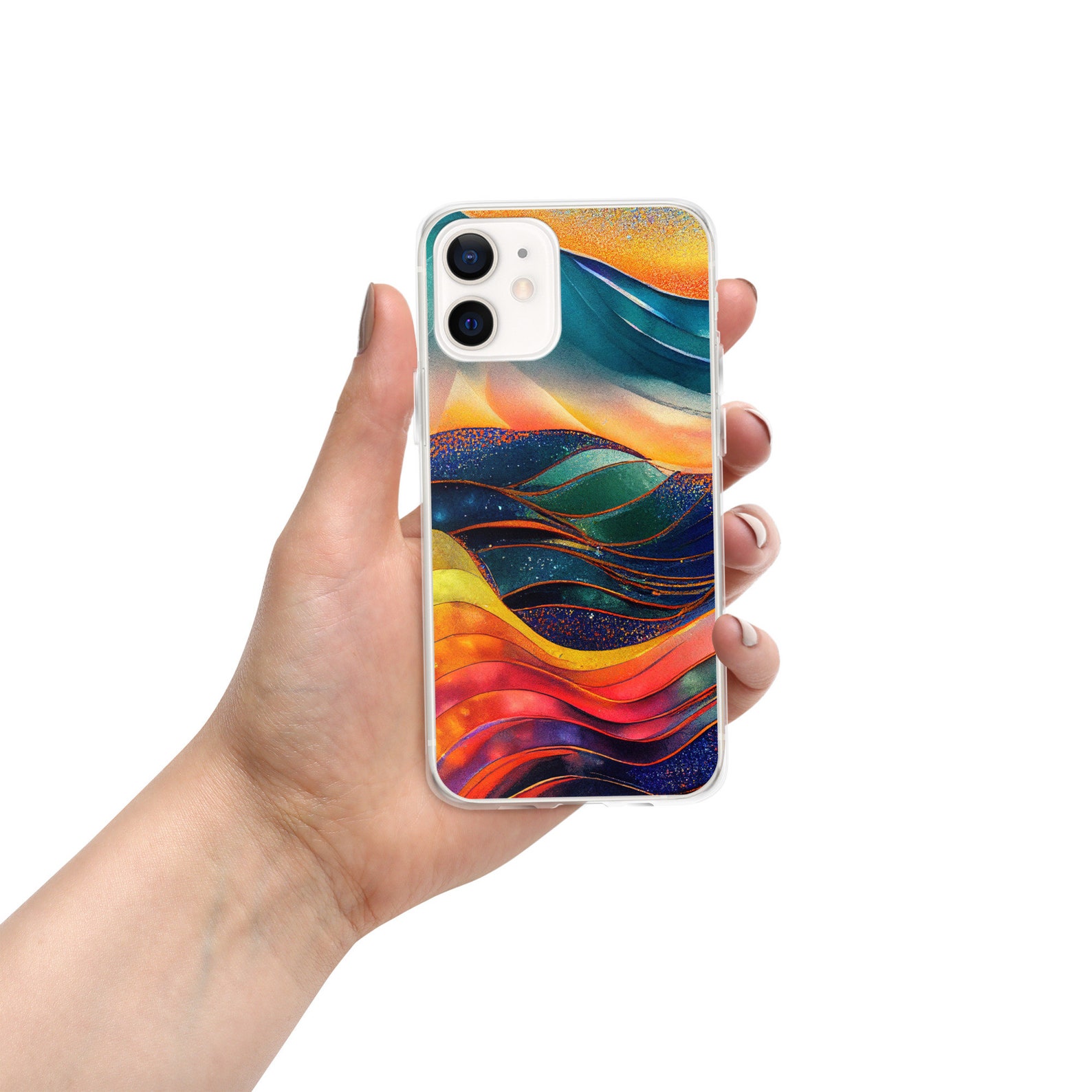 Sunset Abstract iPhone Case/artist Gift/art Lovers - Etsy