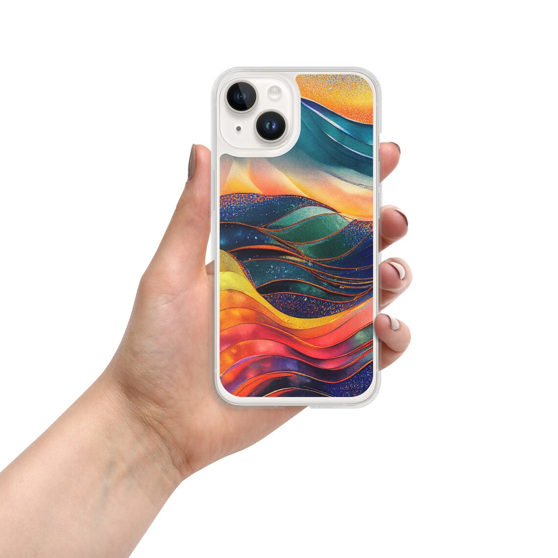 Sunset Abstract iPhone Case/artist Gift/art Lovers - Etsy