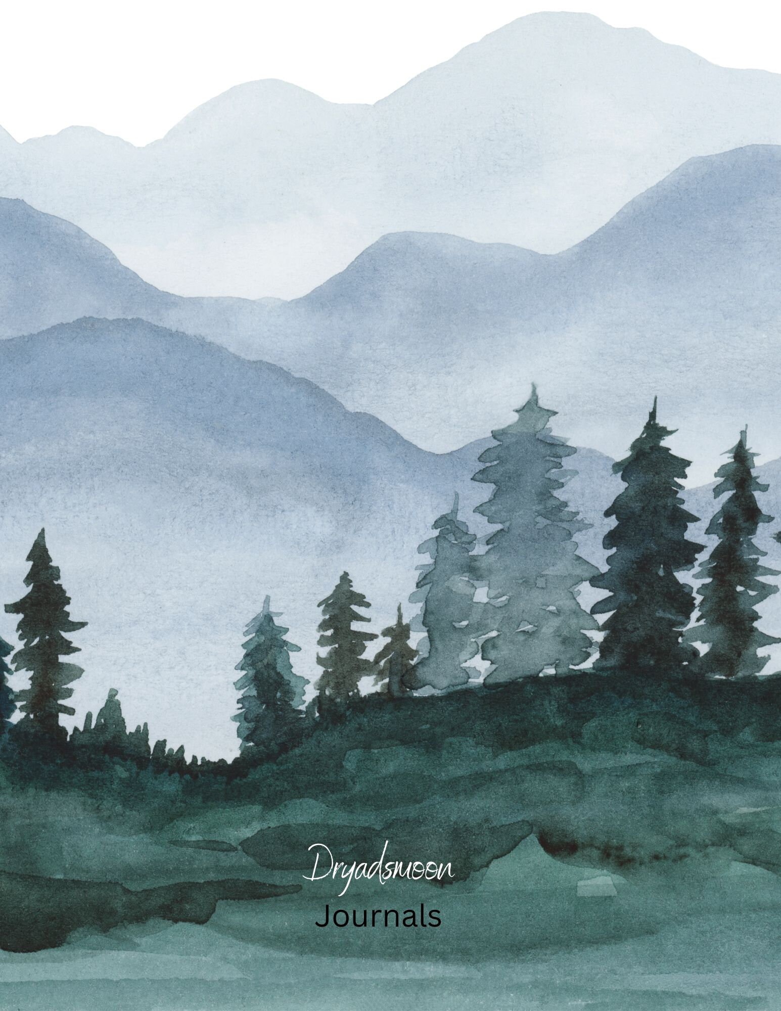 My Adventure Journal Pine Trees - Etsy