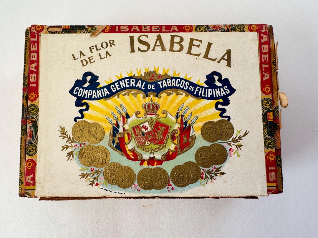 Rare Vintage La Flor De La Isabela Cigar Box 1920s Collectible - Etsy