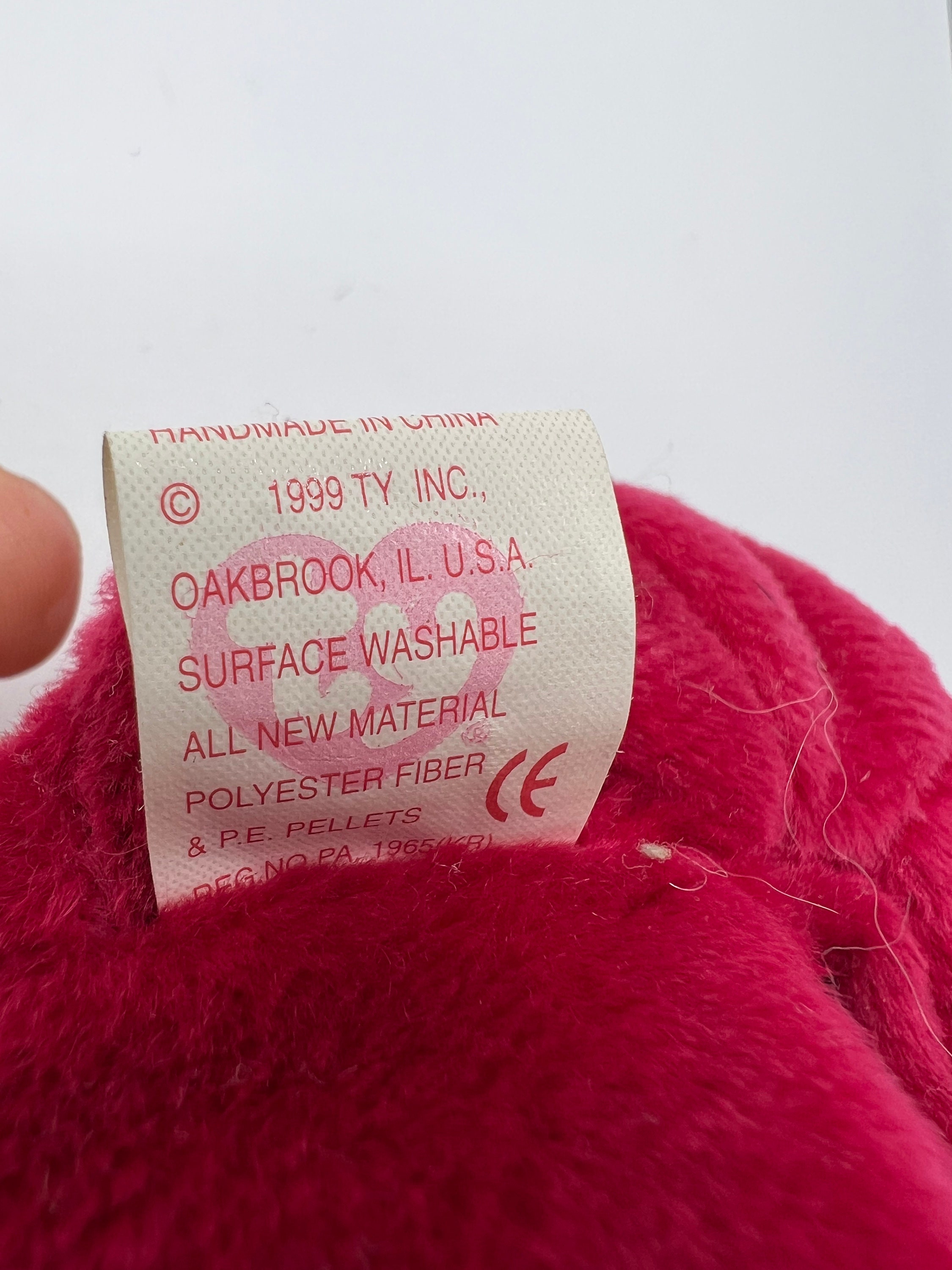 1990s Vintage Extremely Rare Multiple Error Valentina TY Beanie Baby - Etsy