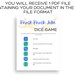 Knock Knock Joke Dice Game, Family Fun (printable) - Etsy