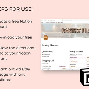 Notion Pantry Template, Pantry Inventory Notion, Notion Kitchen ...