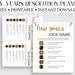 New Years Eve Dice Game-a New Years Eve Game Printable Party Game - Etsy