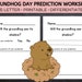 Groundhog Day Printable Worksheet, February Kids Worksheet for ...