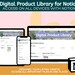 Digital Product Library for Notion, Digital Product Organizer, Digital ...