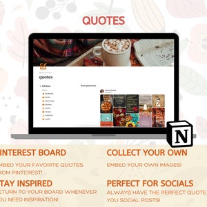 Fall Notion Planner, Autumn Notion Template, Notion Templates, Fall ...